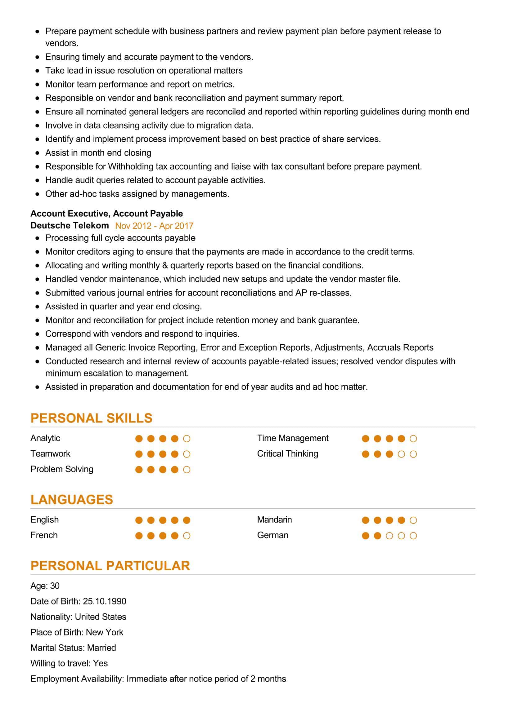 Finance Executive Resume Sample 2023 Writing Tips ResumeKraft