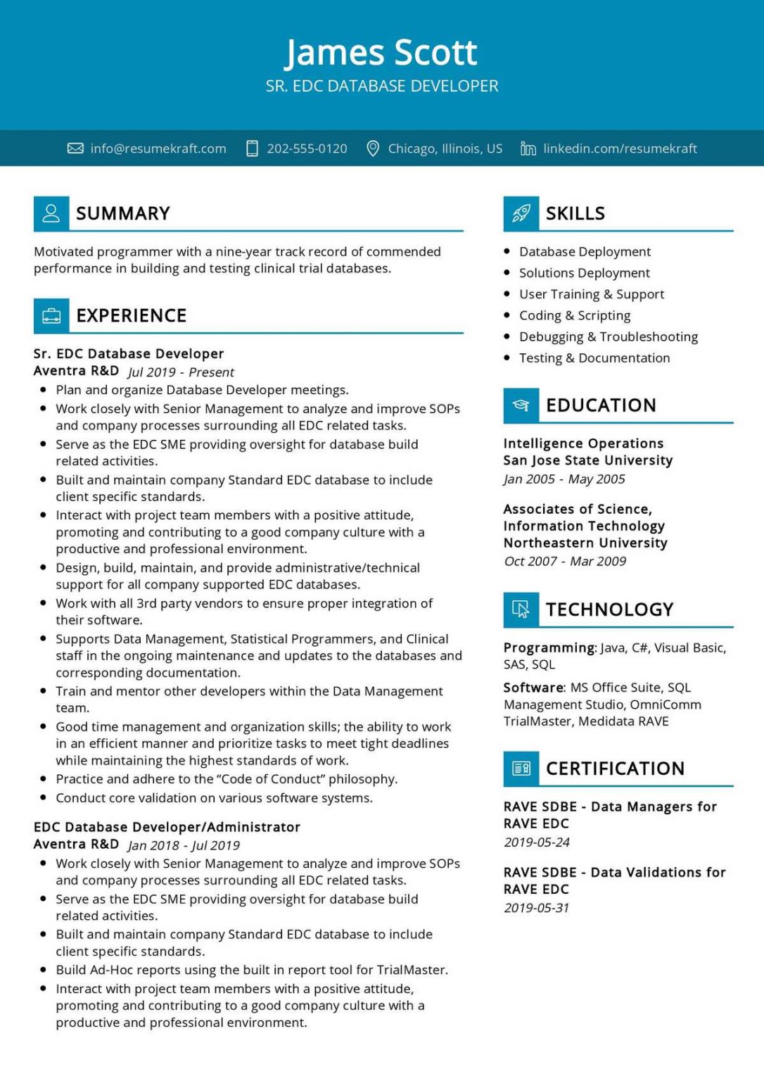 2200+ Professional Resume Samples in 2025 | ResumeKraft