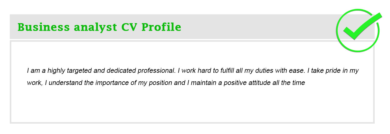 25+ Best CV Personal Profile Examples with Writing Guide 2024 - ResumeKraft