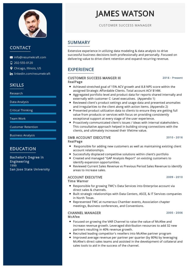 50+ Good CV Examples with Writing Guide in 2025 - ResumeKraft 50+ Good CV Examples with Writing Guide in 2025 - ResumeKraft