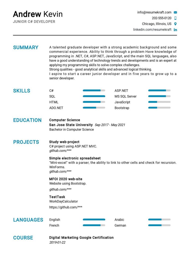 2200+ Professional Resume Samples in 2025 | ResumeKraft