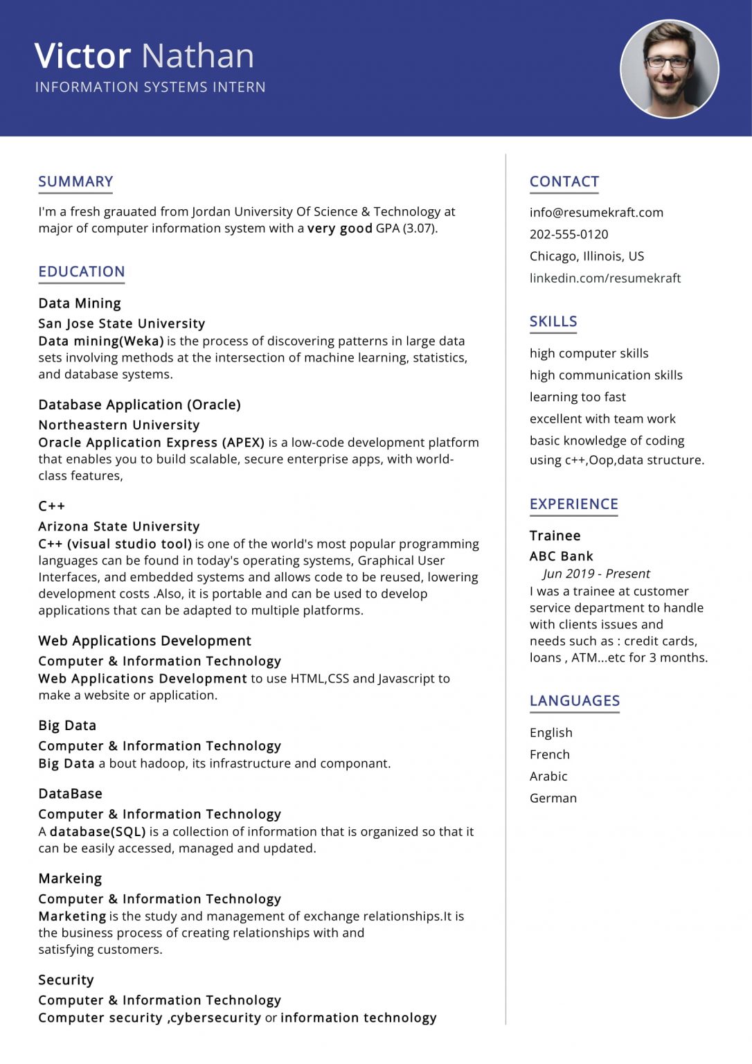 1200+ Professional Resume Samples for 2022 | ResumeKraft