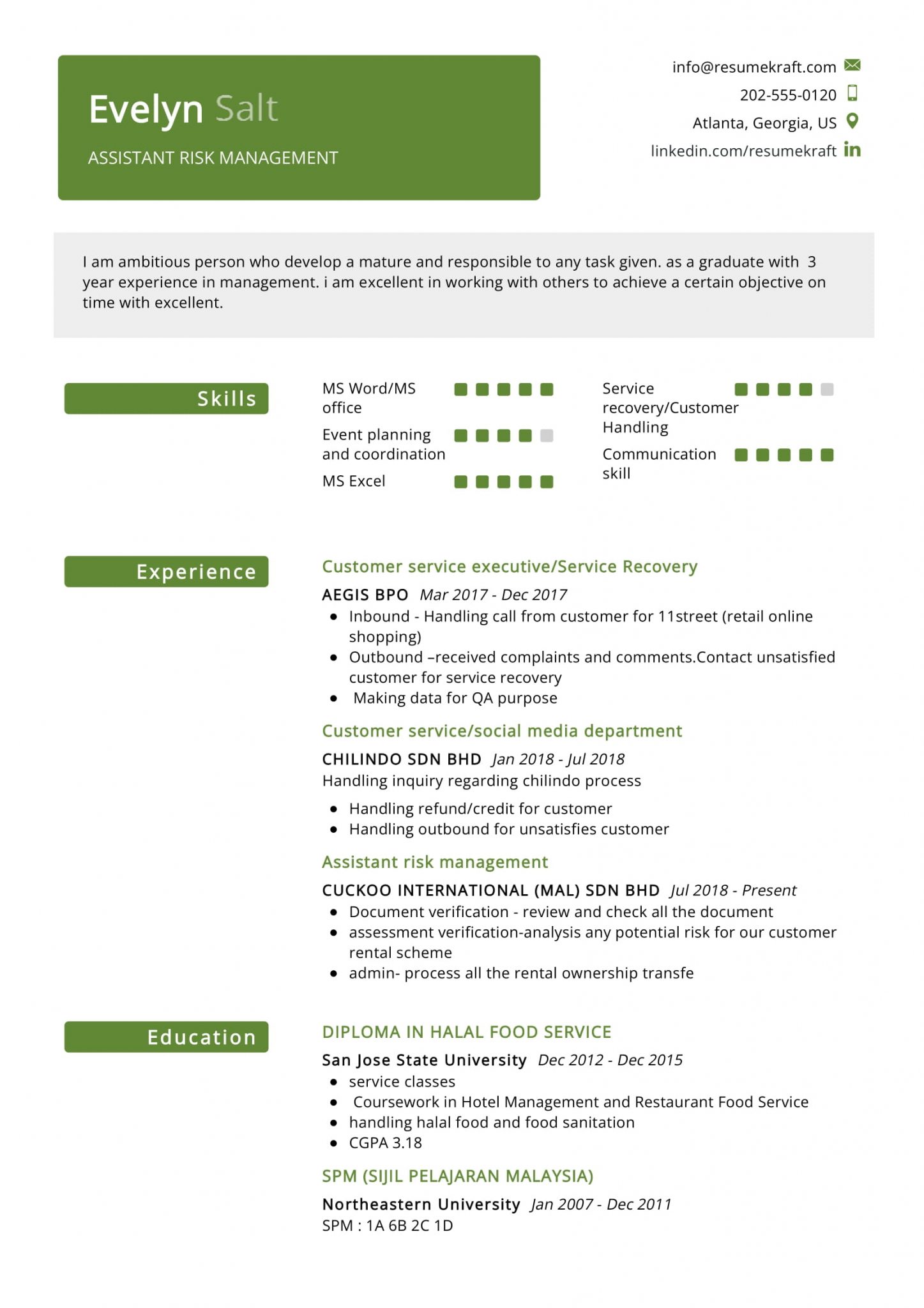 Business Resume Examples 2023 - Resumekraft