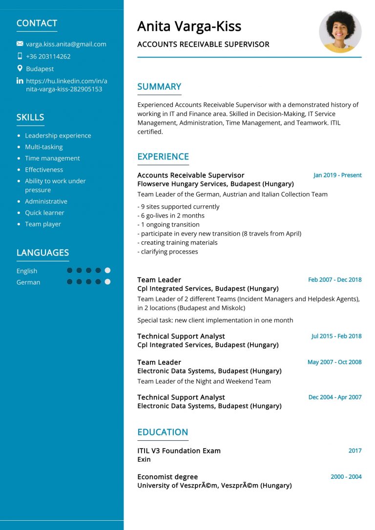 Accounting Finance Resume Samples 2023 - Resumekraft