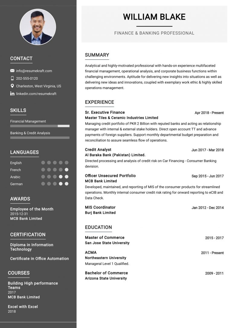 1200+ Professional Resume Samples for 2022 | ResumeKraft