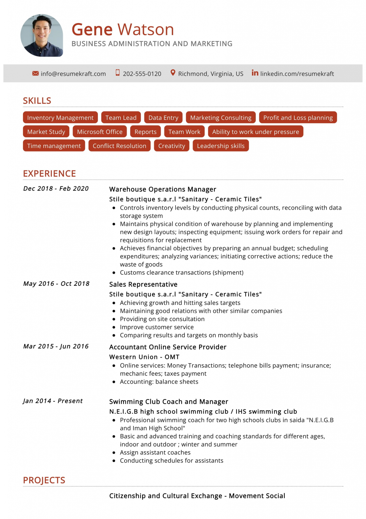 How To Write A Perfect Resume For A Manager Position 2022 ResumeKraft