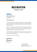 5+ Recruiter Cover Letter Examples & Templates in 2025 - ResumeKraft