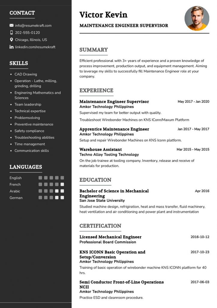 Engineering Resume Examples - Page 13 of 21 in 2026 - ResumeKraft