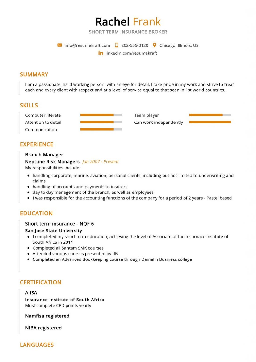 2200+ Professional Resume Samples in 2024 | ResumeKraft