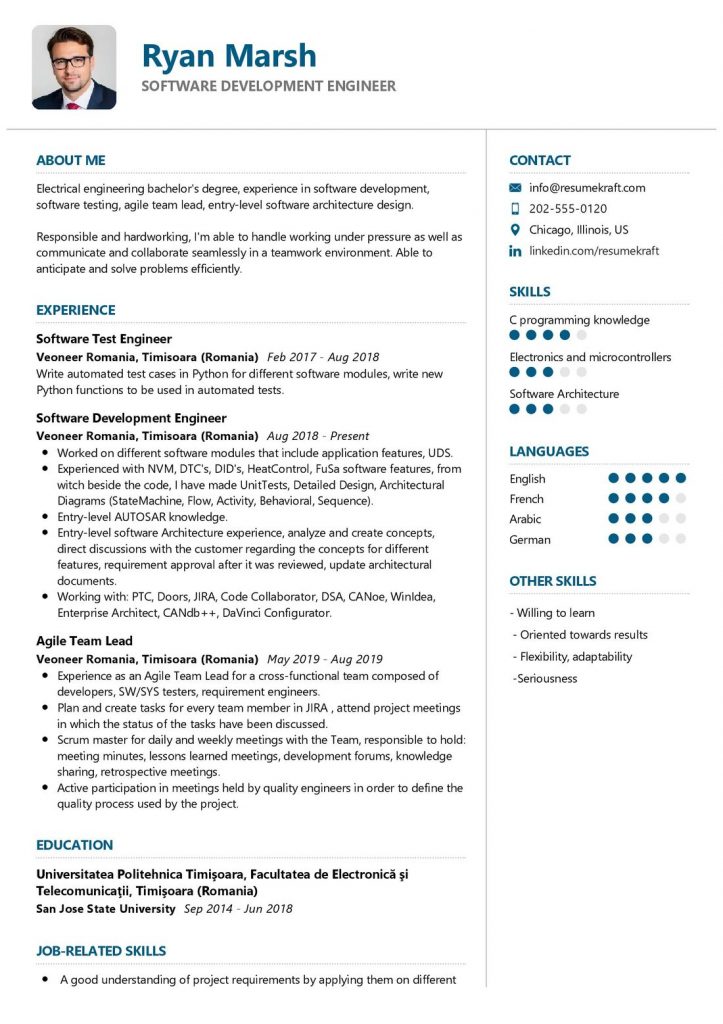 2200+ Professional Resume Samples in 2024 | ResumeKraft