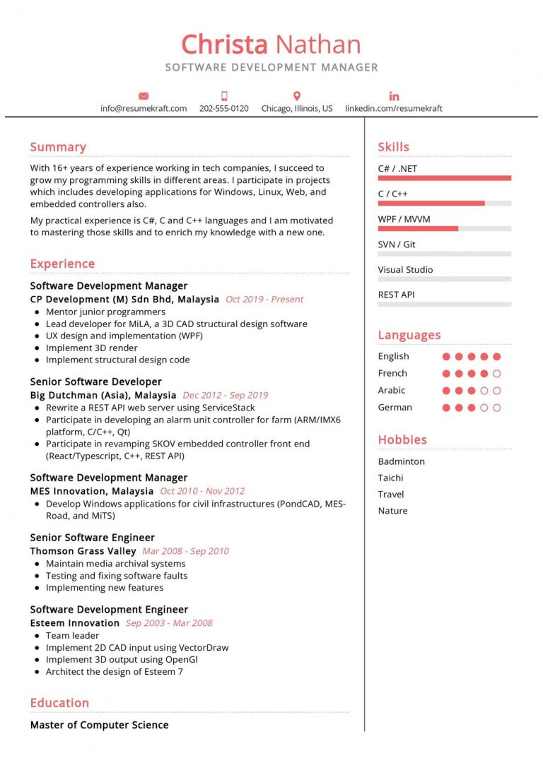 IT Resume Samples - Page 3 of 19 2023 - ResumeKraft