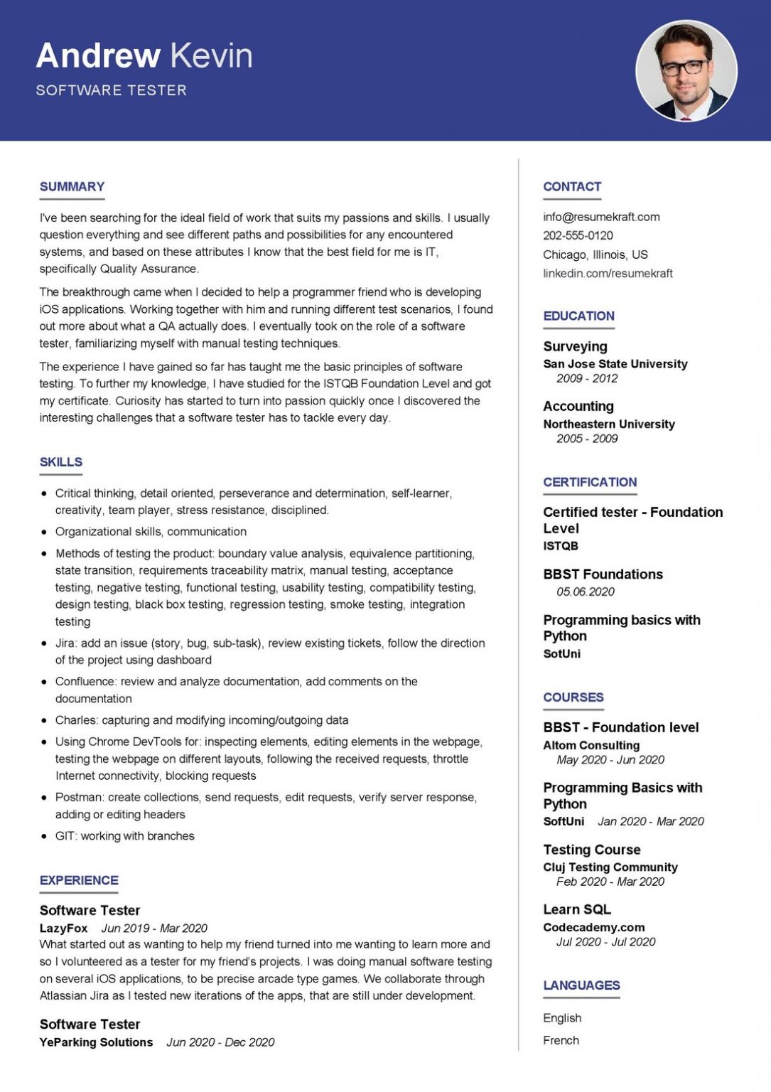 2200+ Professional Resume Samples in 2025 | ResumeKraft