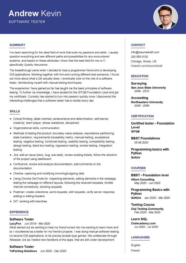 2200+ Professional Resume Samples in 2025 | ResumeKraft
