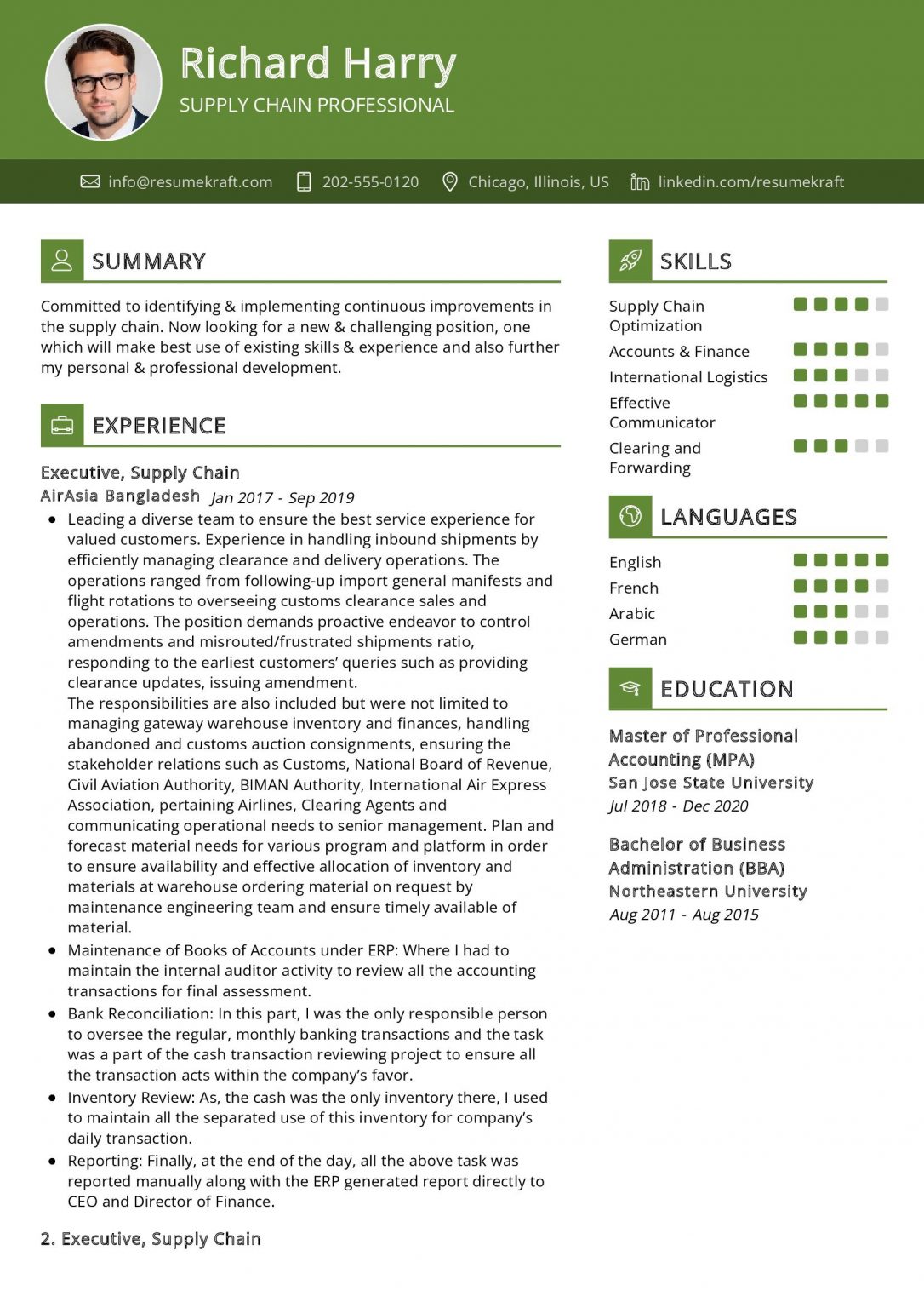 2200+ Professional Resume Samples in 2025 | ResumeKraft