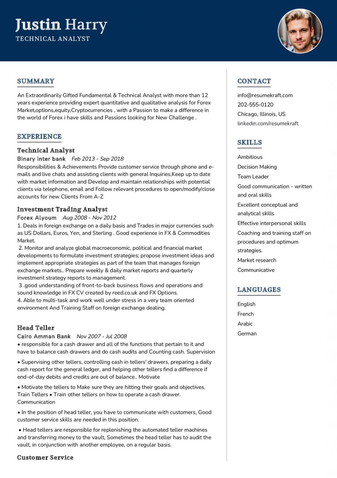 2200+ Professional Resume Samples in 2025 | ResumeKraft