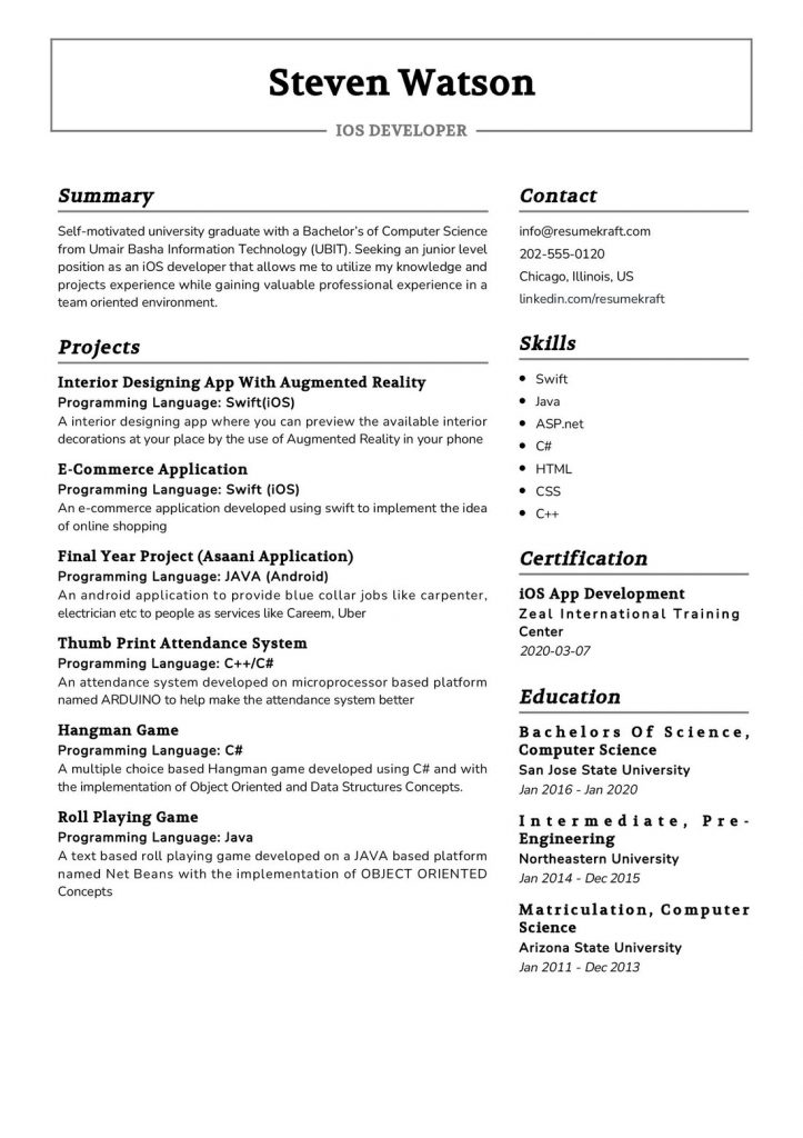 2200+ Professional Resume Samples in 2025 | ResumeKraft