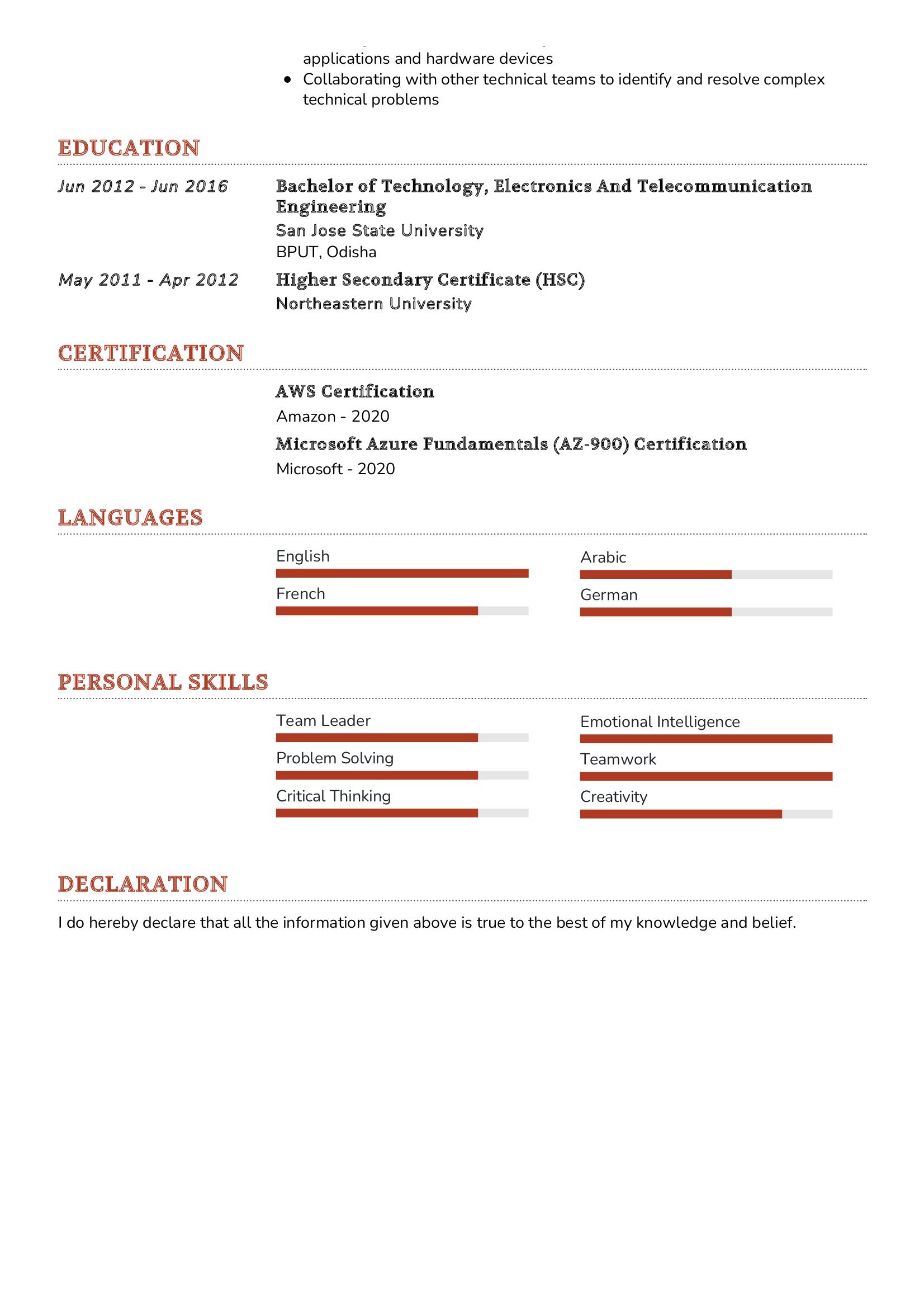 AWS Cloud Engineer Resume Example in 2025 - ResumeKraft AWS Cloud Engineer Resume Example in 2025 - ResumeKraft