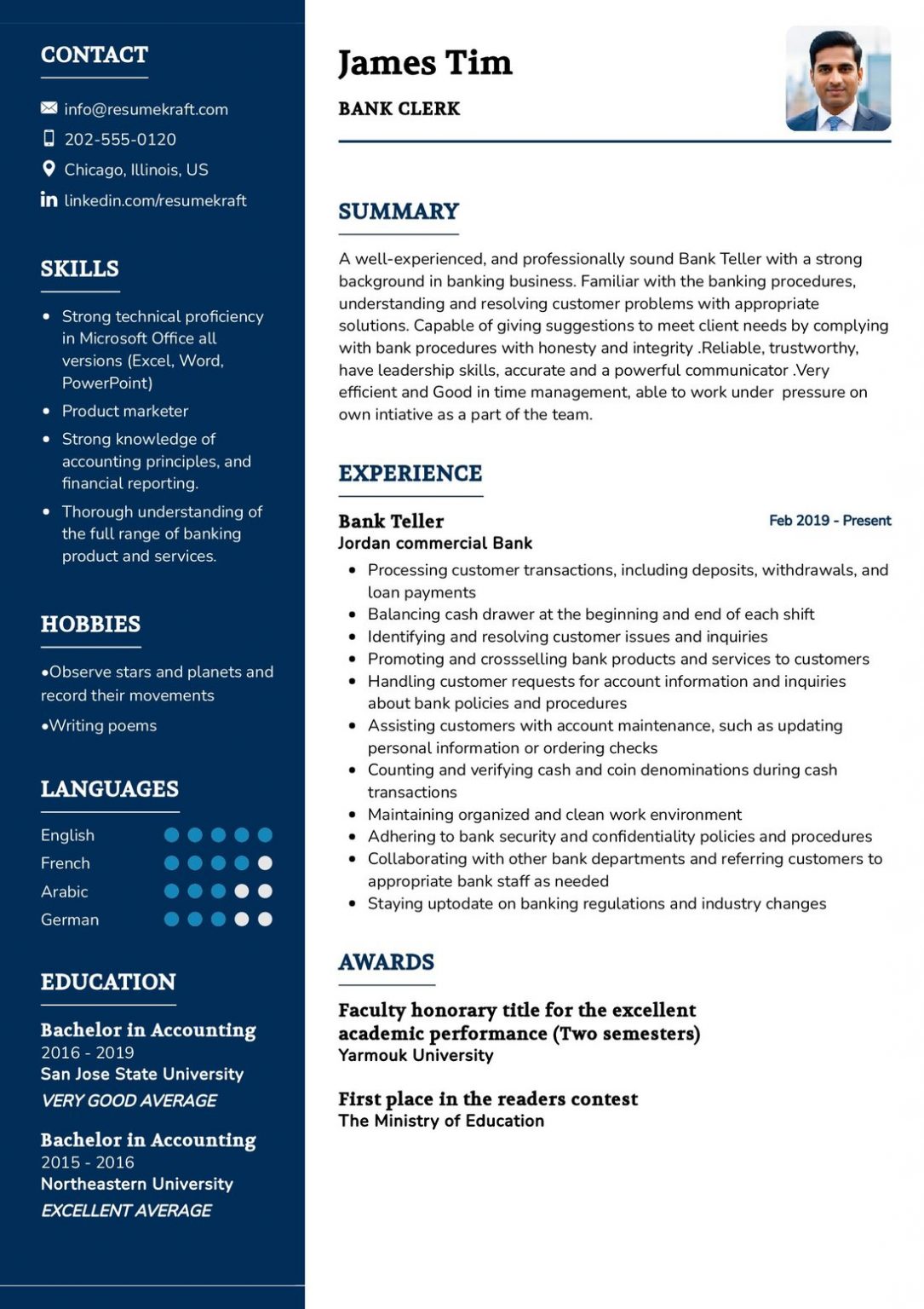 2200+ Professional Resume Samples in 2025 | ResumeKraft