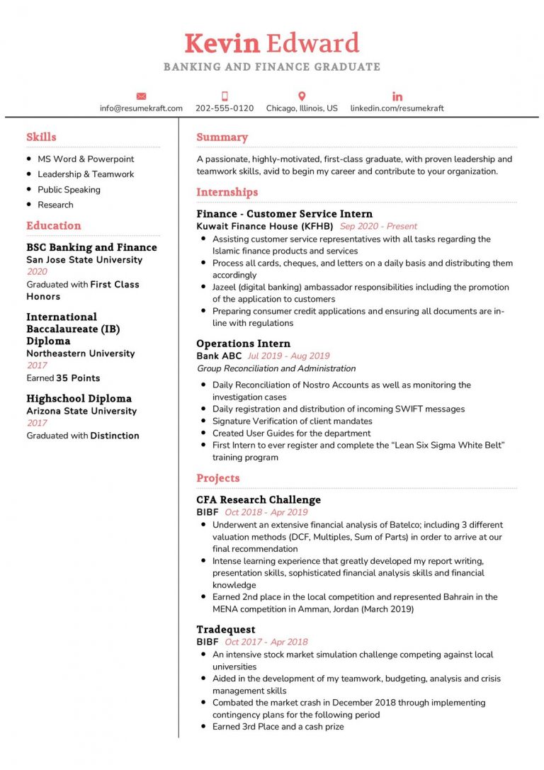Accounting Finance Resume Samples - Page 6 of 15 in 2025 - ResumeKraft