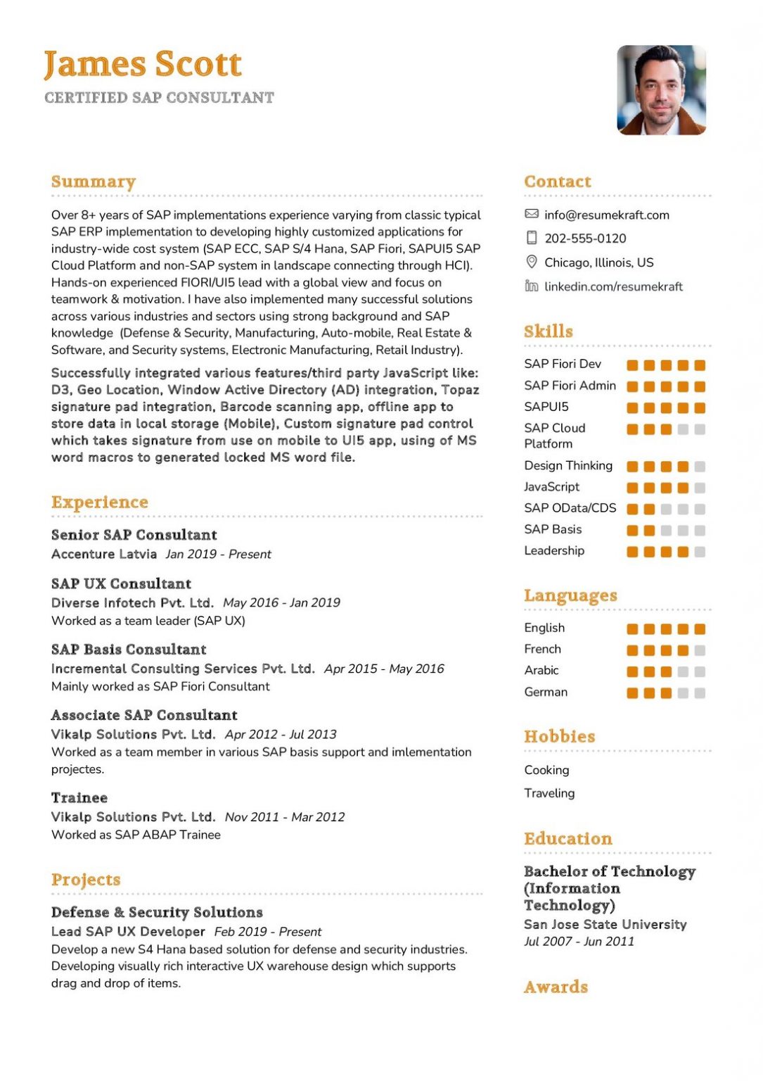 2200+ Professional Resume Samples in 2025 | ResumeKraft