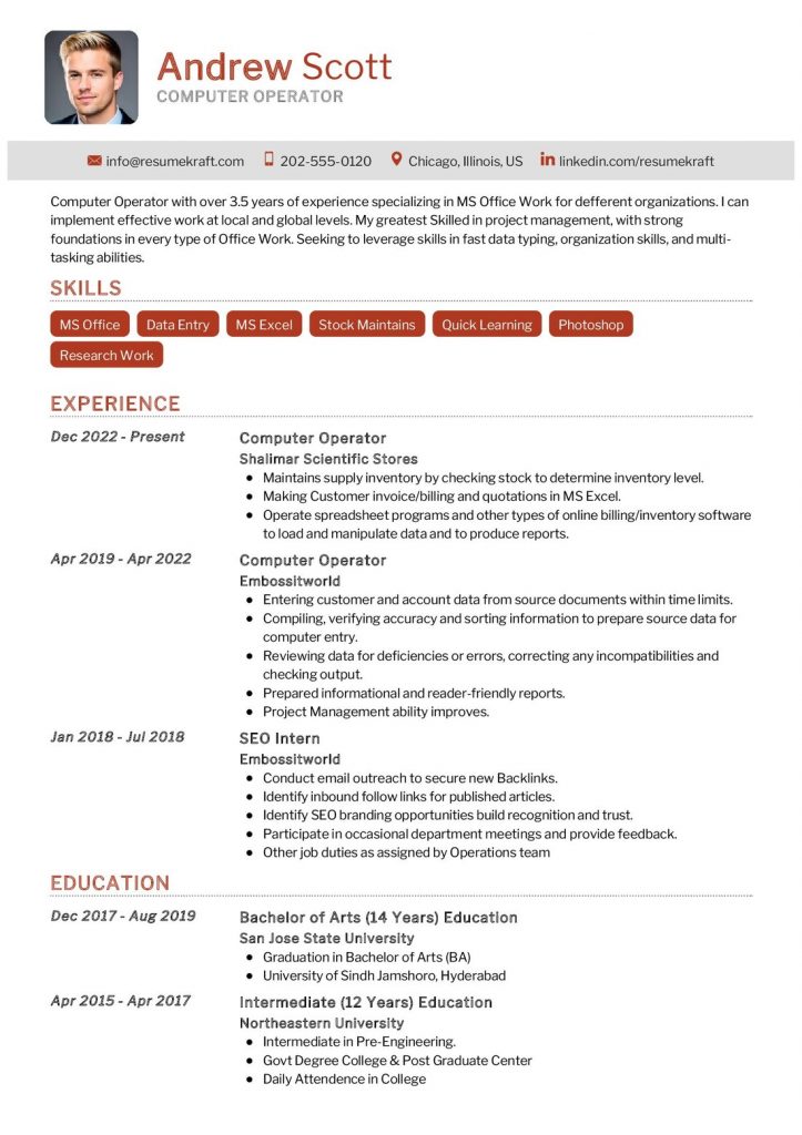 Administration Resume Samples - Page 4 of 24 2023 - ResumeKraft