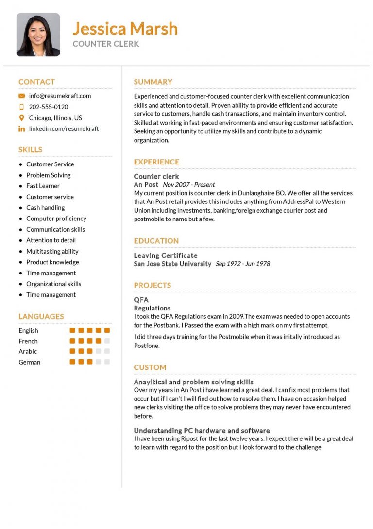 2200+ Professional Resume Samples in 2025 | ResumeKraft