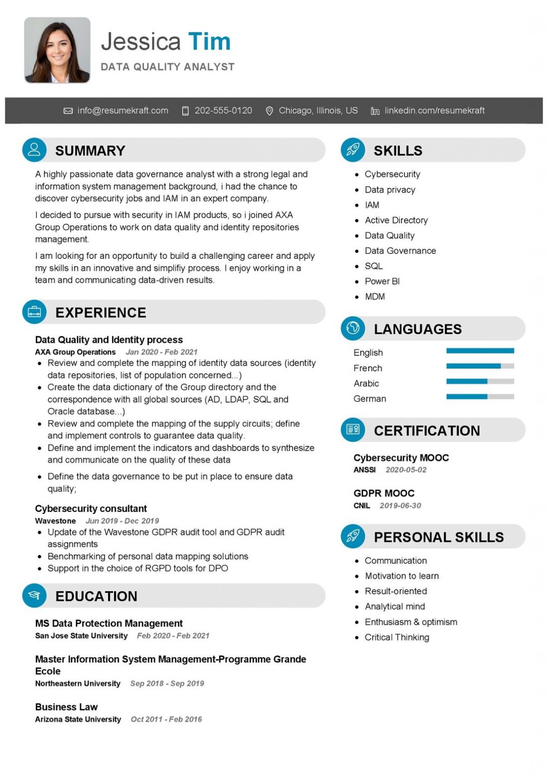 2200+ Professional Resume Samples in 2025 | ResumeKraft