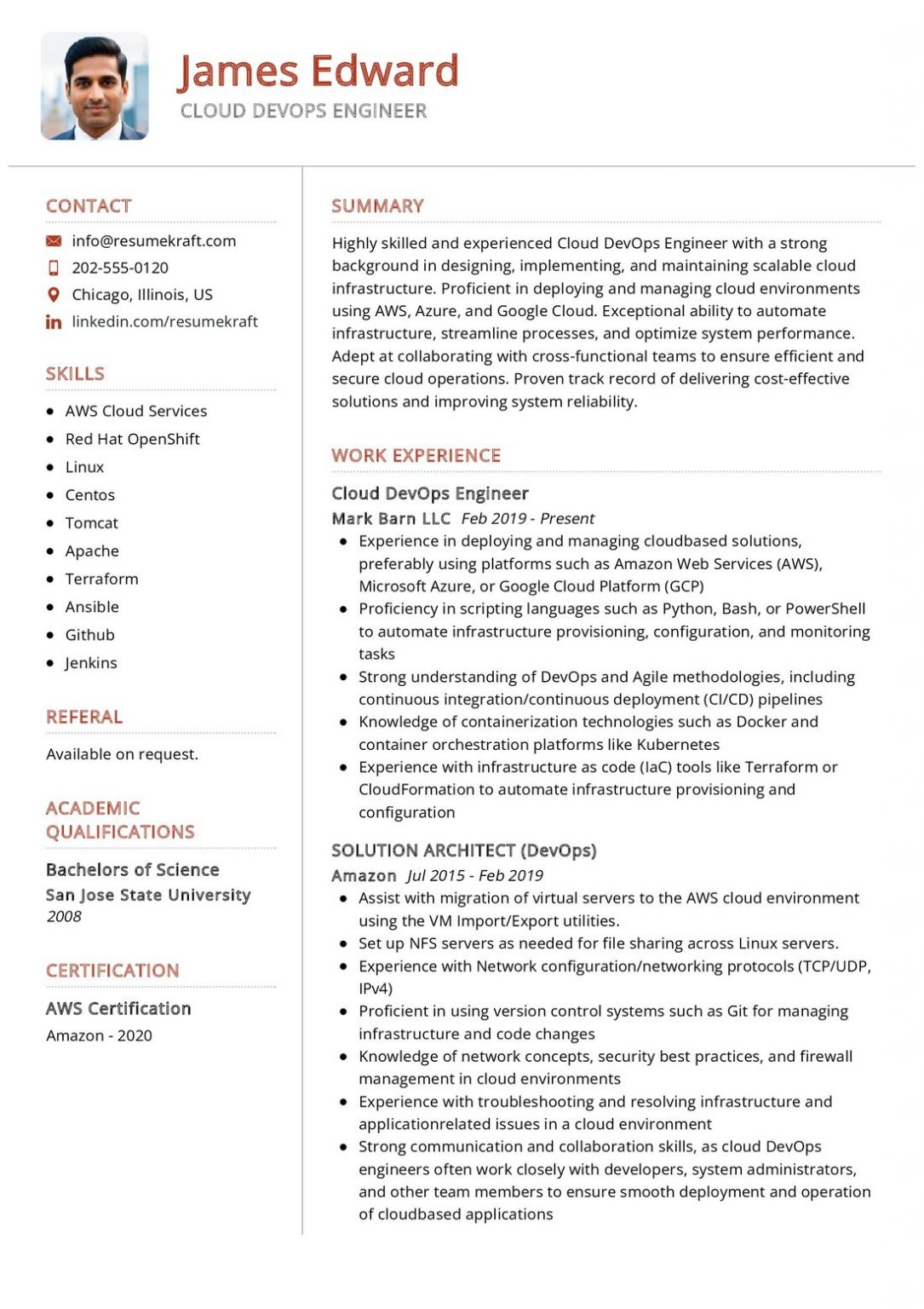 2200+ Professional Resume Samples in 2025 | ResumeKraft