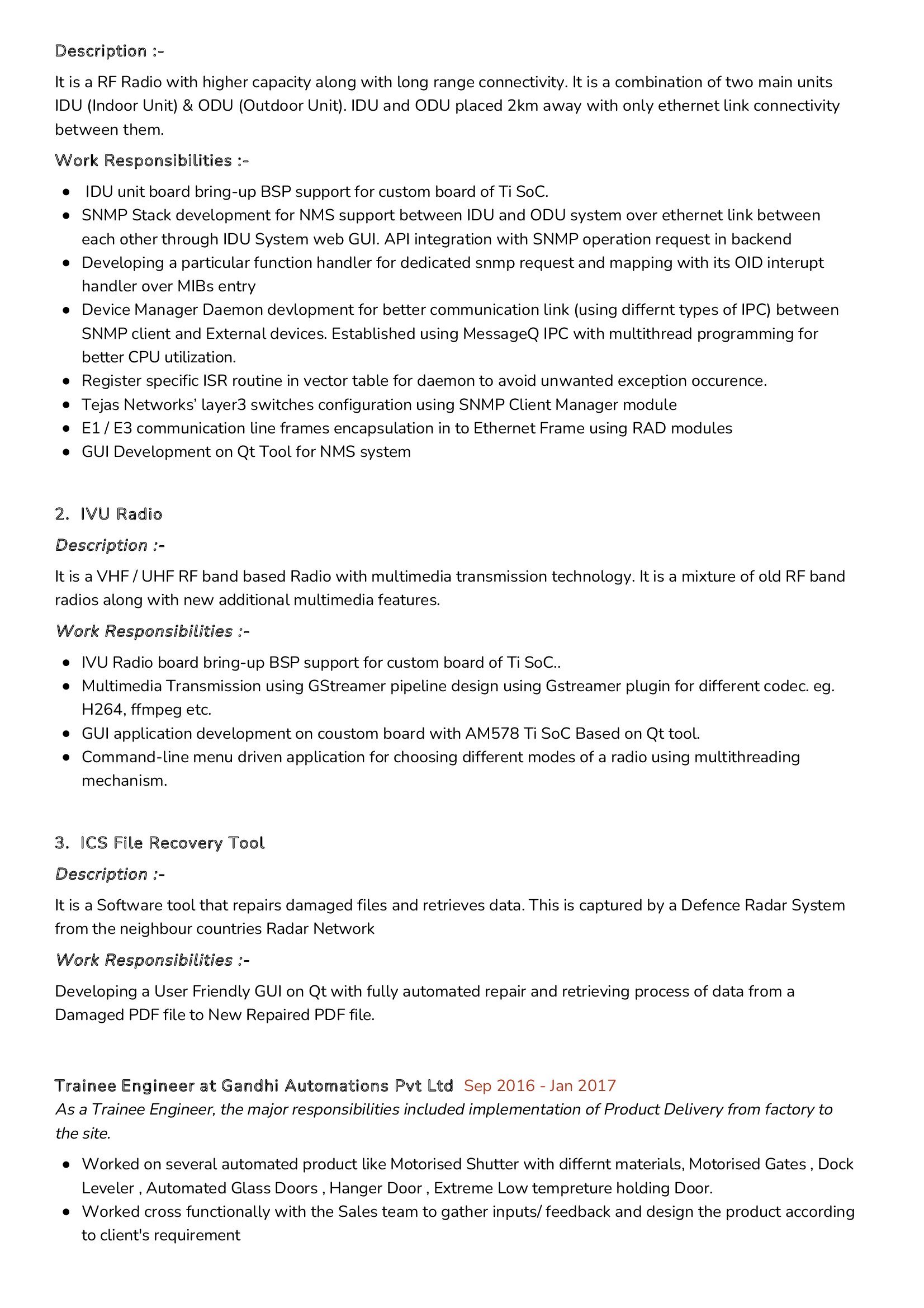 Embedded Engineer Resume Example in 2025 - ResumeKraft Embedded Engineer Resume Example in 2025 - ResumeKraft
