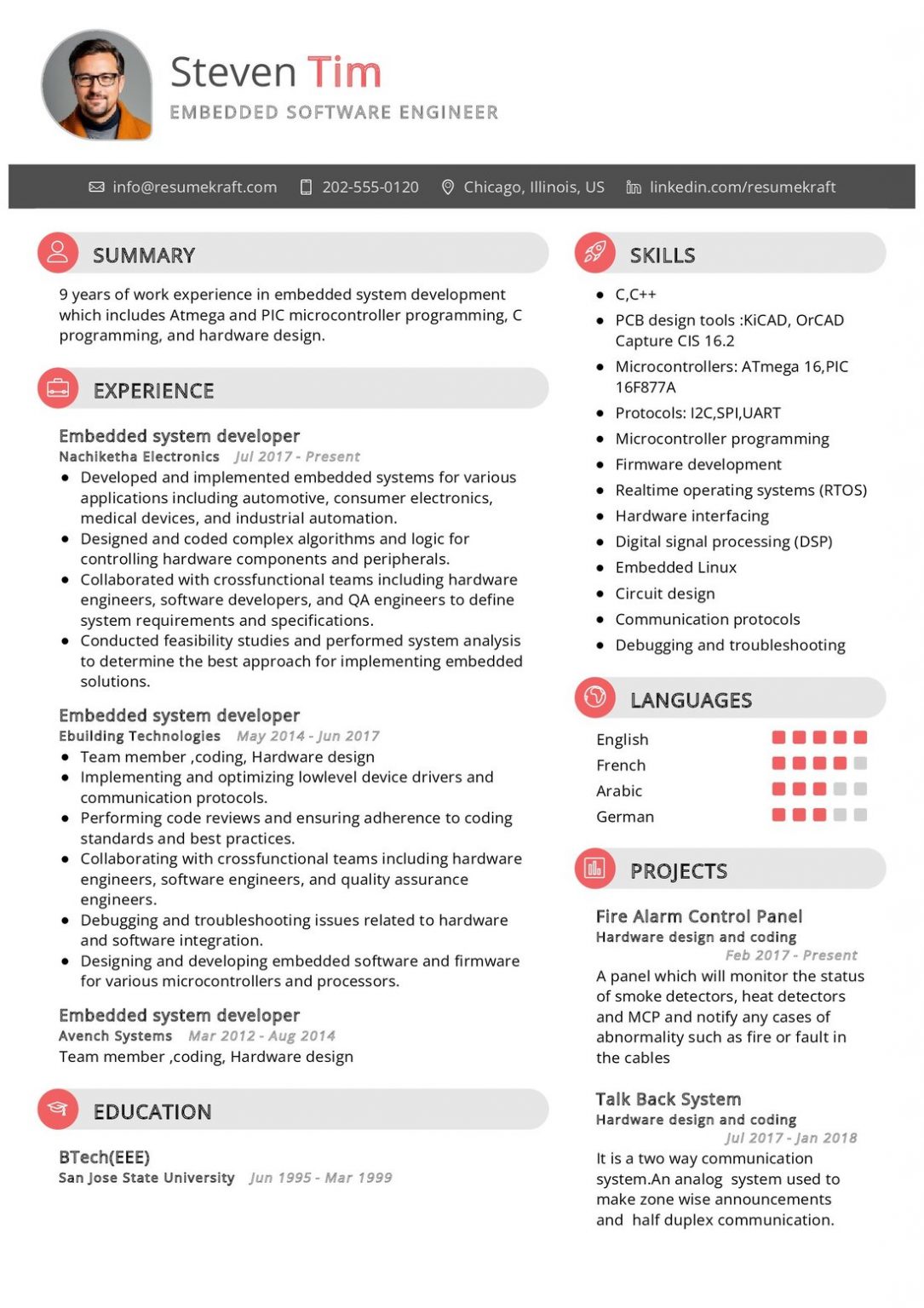 Engineering Resume Examples - Page 10 of 21 in 2025 - ResumeKraft