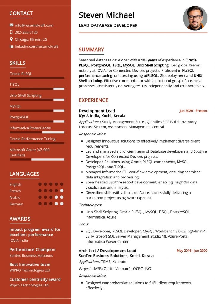 2200+ Professional Resume Samples in 2025 | ResumeKraft