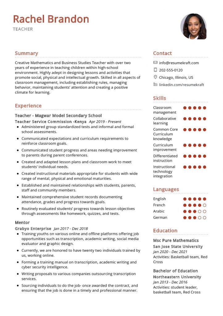 2200+ Professional Resume Samples in 2025 | ResumeKraft