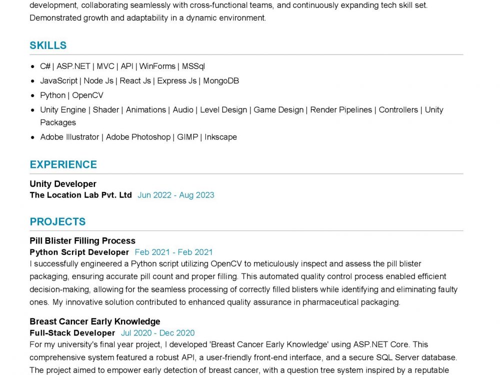 Python Script Developer Resume Example in 2025 - ResumeKraft Python Script Developer Resume Example in 2025 - ResumeKraft