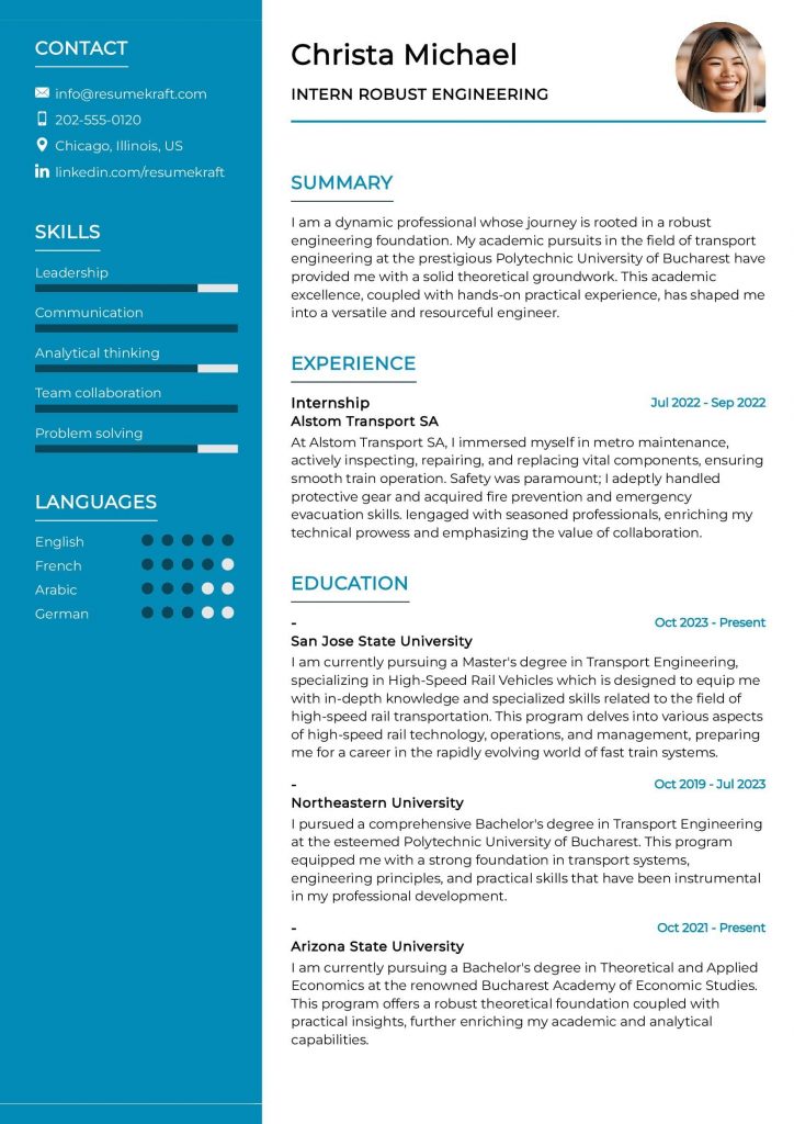 Engineering Resume Examples - Page 7 of 17 for 2024 - ResumeKraft