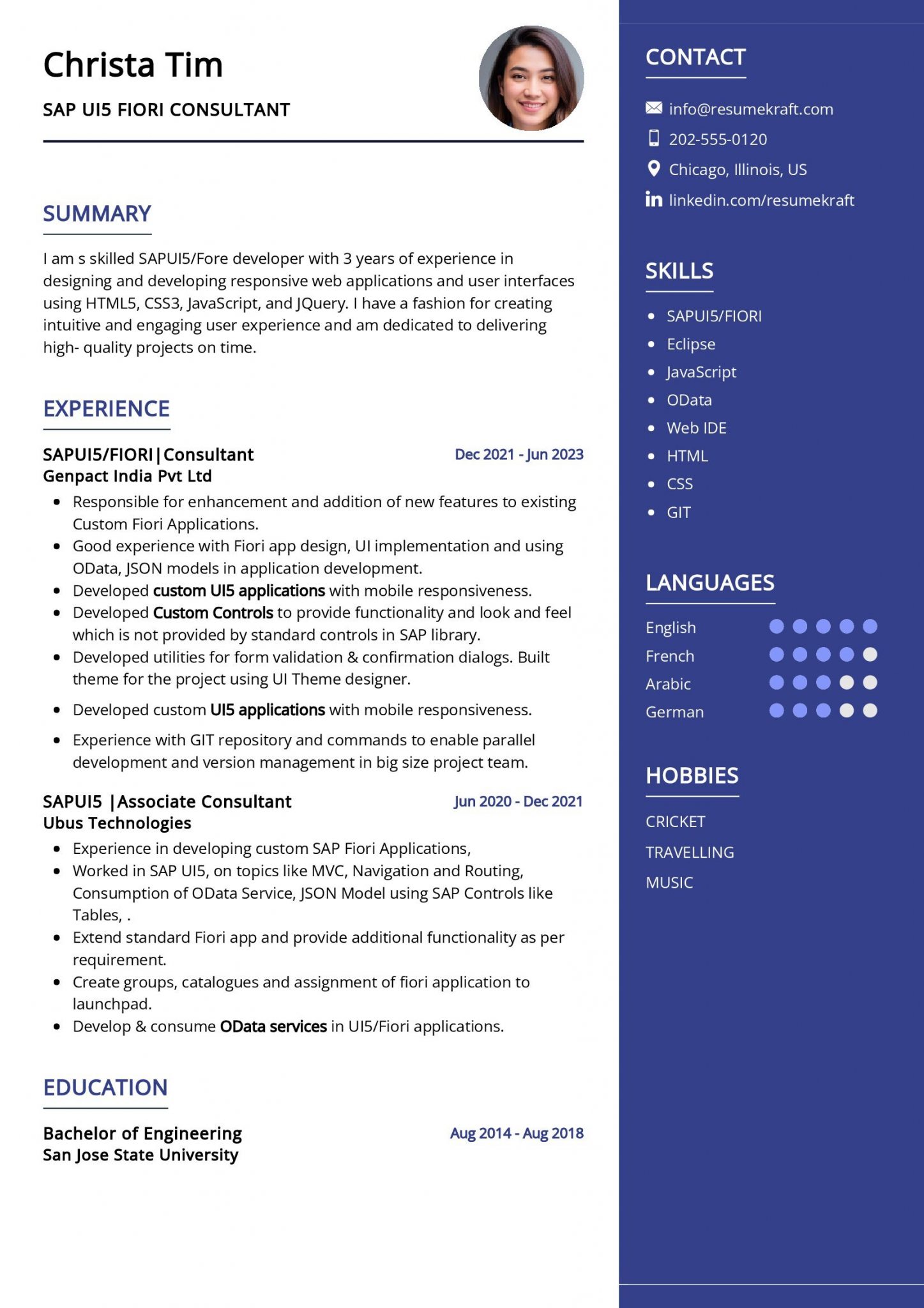 2200+ Professional Resume Samples in 2025 | ResumeKraft