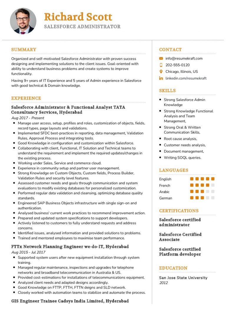 2200+ Professional Resume Samples in 2024 | ResumeKraft