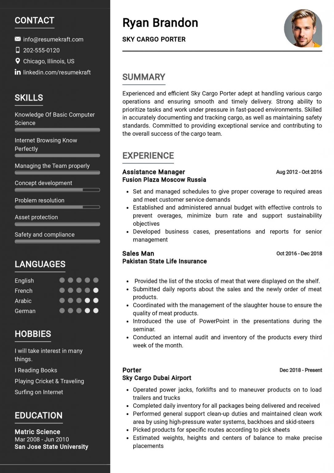 2200+ Professional Resume Samples in 2025 | ResumeKraft