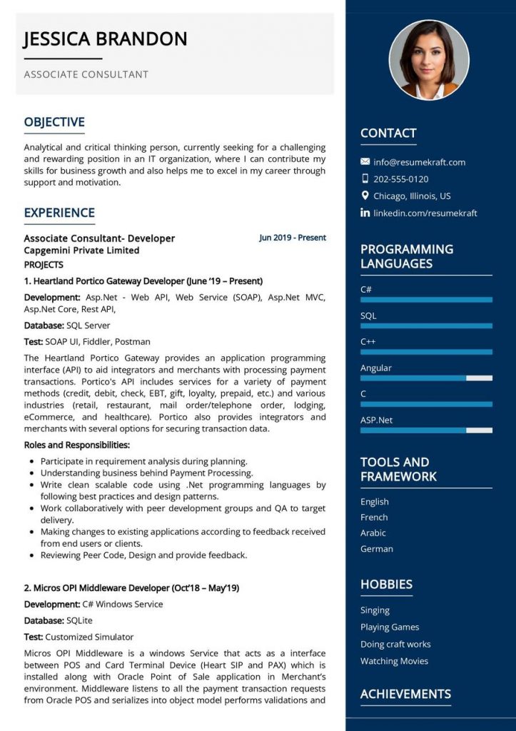 2200+ Professional Resume Samples in 2024 | ResumeKraft