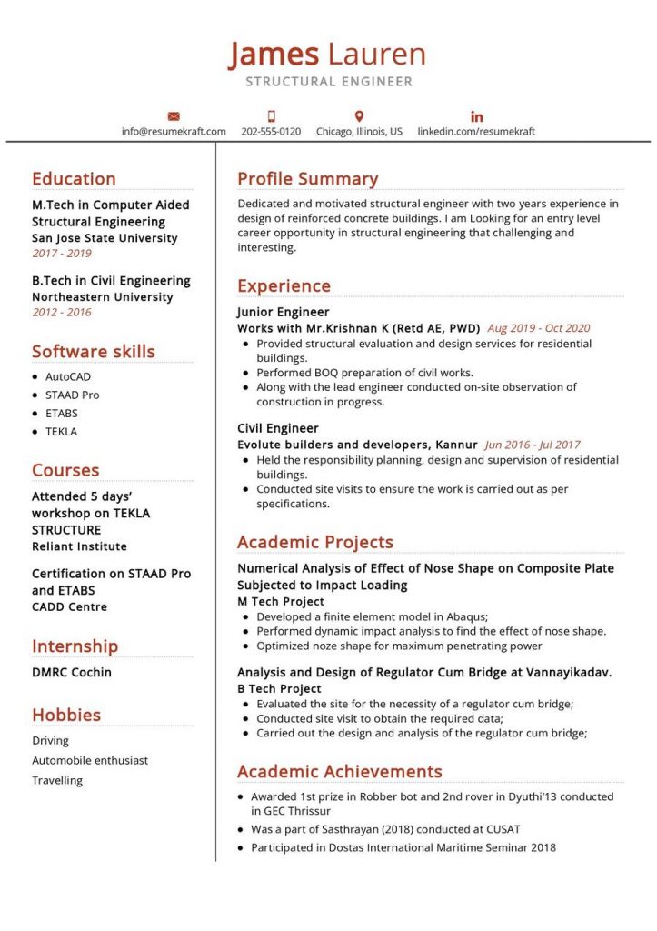 1200+ Professional Resume Samples for 2024 | ResumeKraft