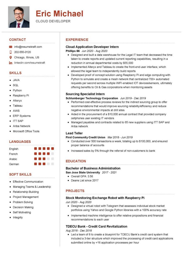 2200+ Professional Resume Samples in 2025 | ResumeKraft