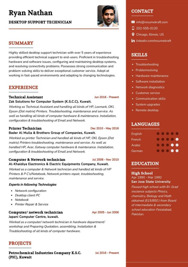 IT Resume Samples - Page 11 of 38 for 2024 - ResumeKraft