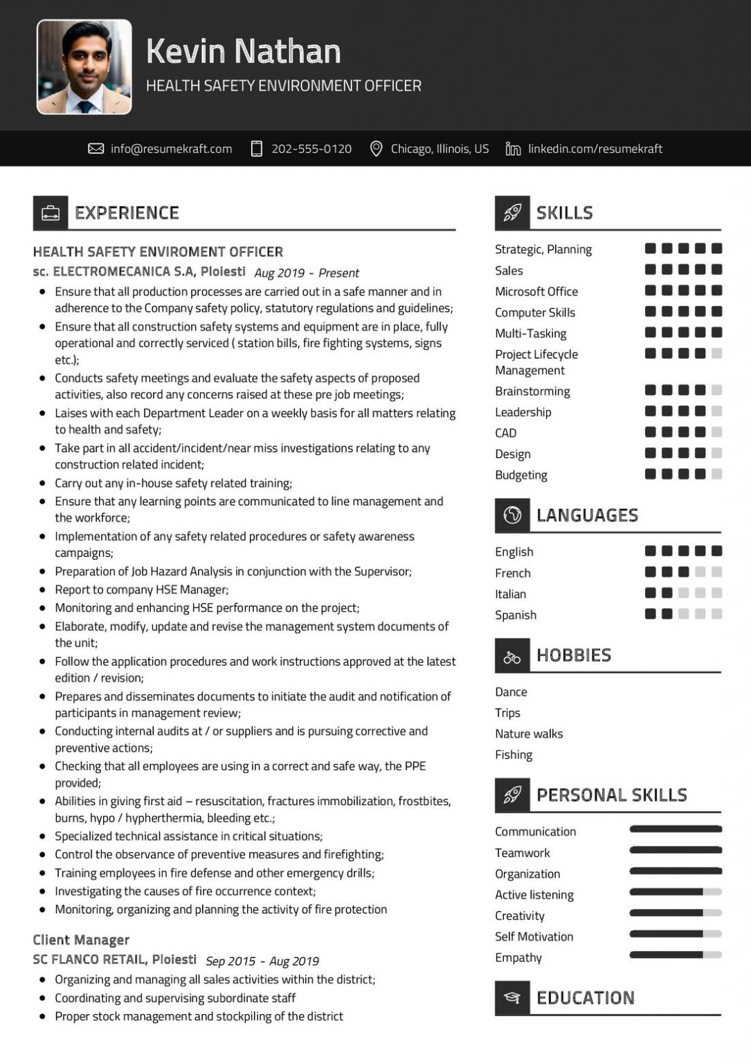 2200+ Professional Resume Samples in 2025 | ResumeKraft