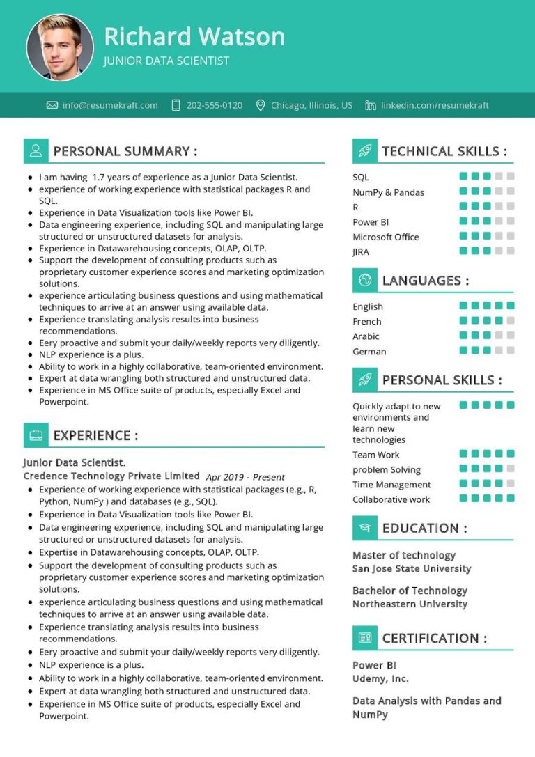 IT Resume Samples - Page 17 of 47 in 2024 - ResumeKraft