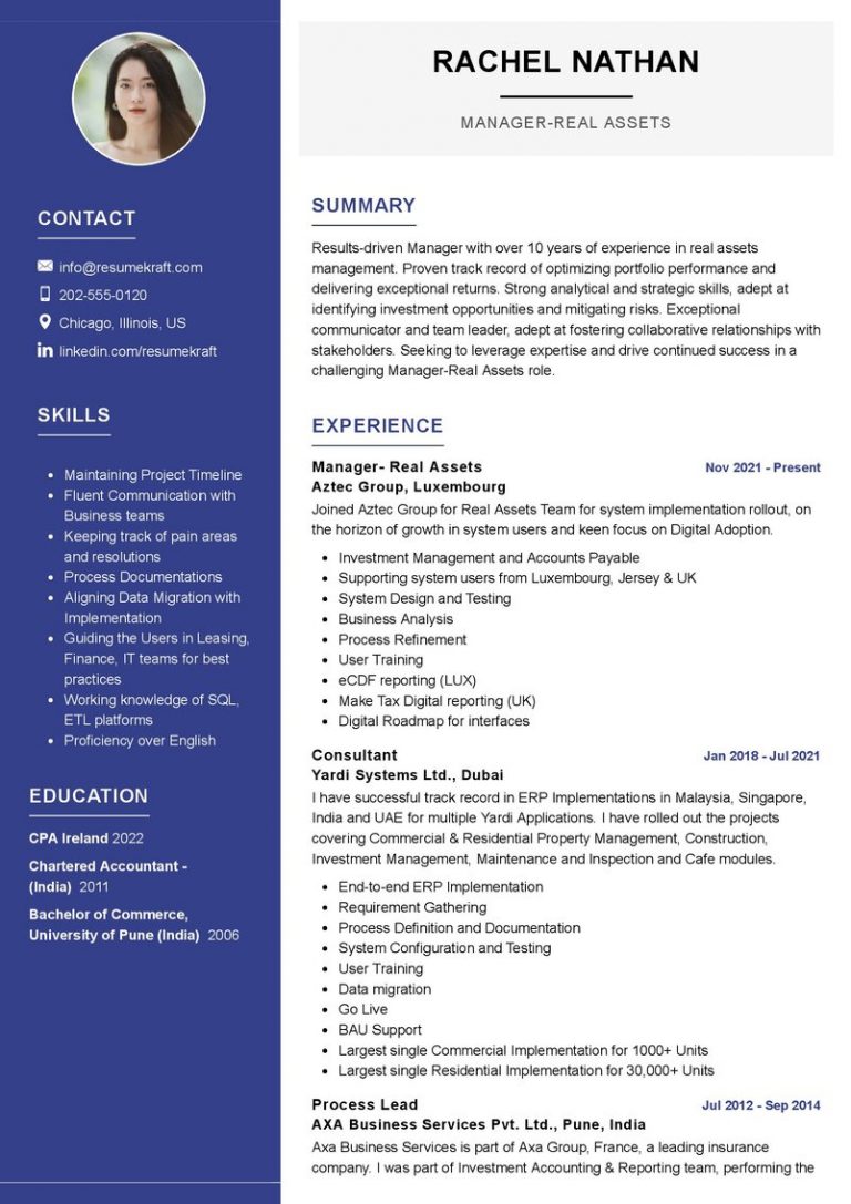 2200+ Professional Resume Samples in 2025 | ResumeKraft