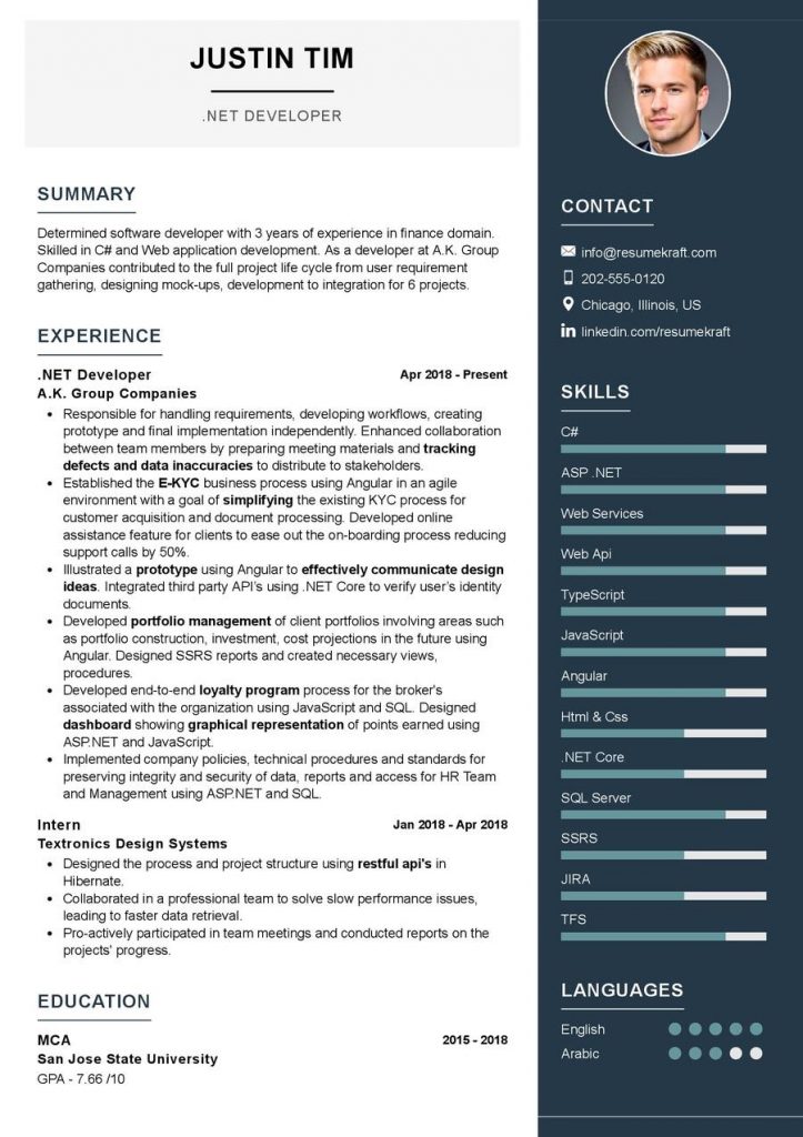 IT Resume Samples - Page 15 of 47 in 2025 - ResumeKraft