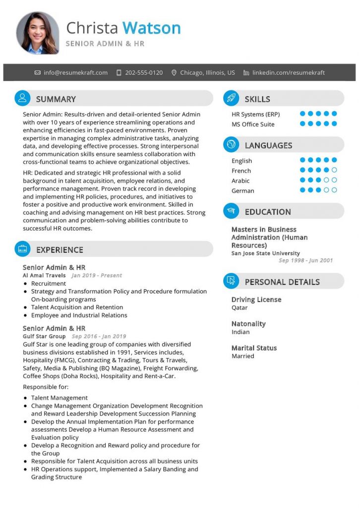 2200+ Professional Resume Samples in 2025 | ResumeKraft
