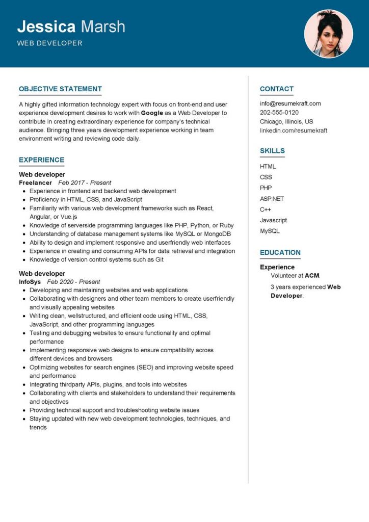 2200+ Professional Resume Samples in 2025 | ResumeKraft