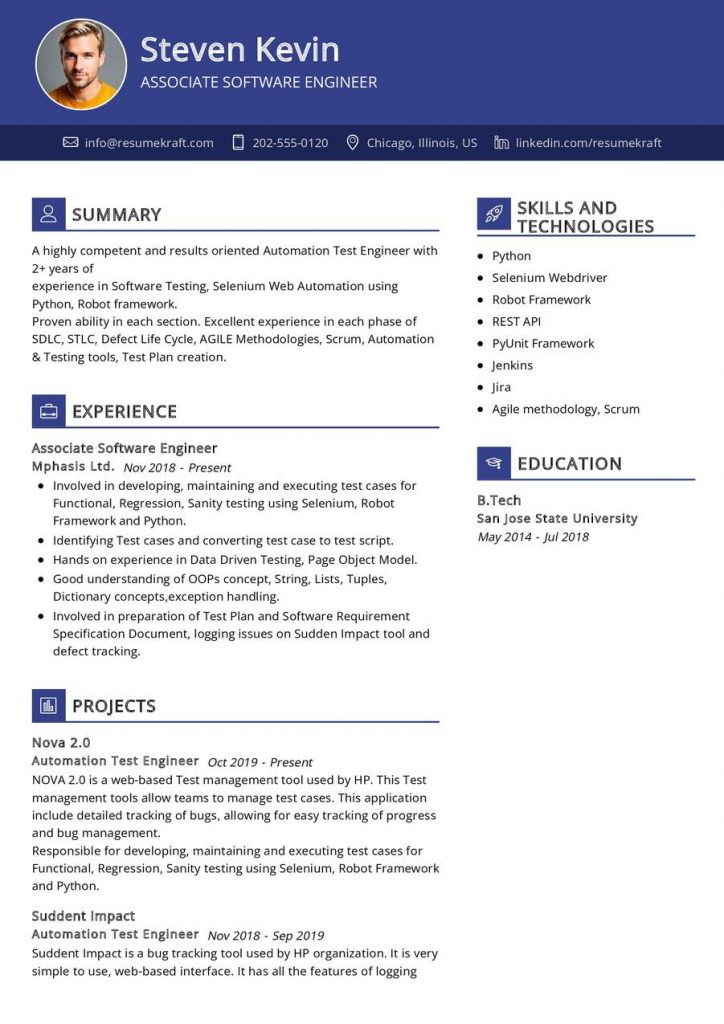 2200+ Professional Resume Samples in 2025 | ResumeKraft