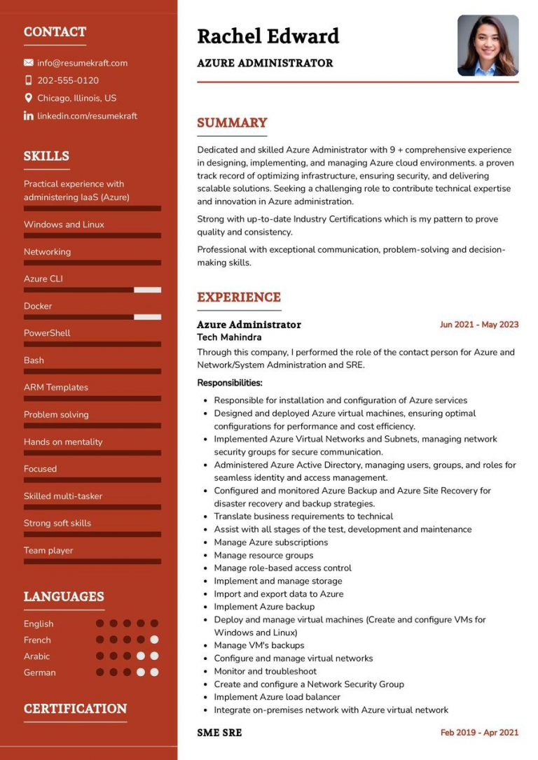 IT Resume Samples - Page 9 of 47 in 2025 - ResumeKraft