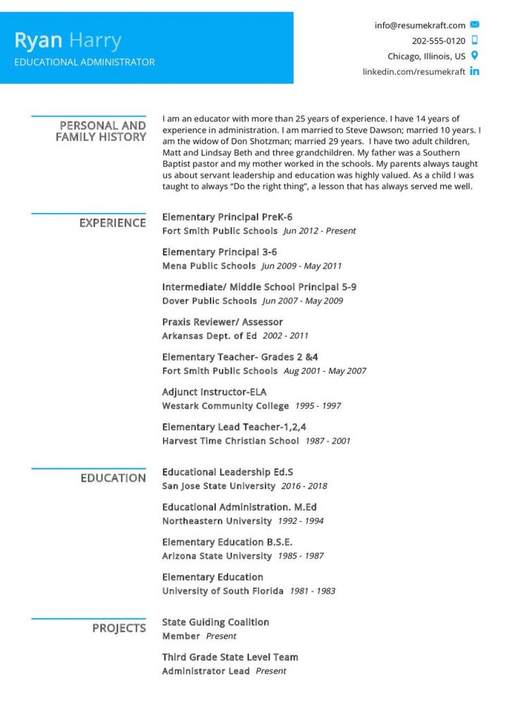Education Resume Examples - Page 3 of 18 in 2024 - ResumeKraft